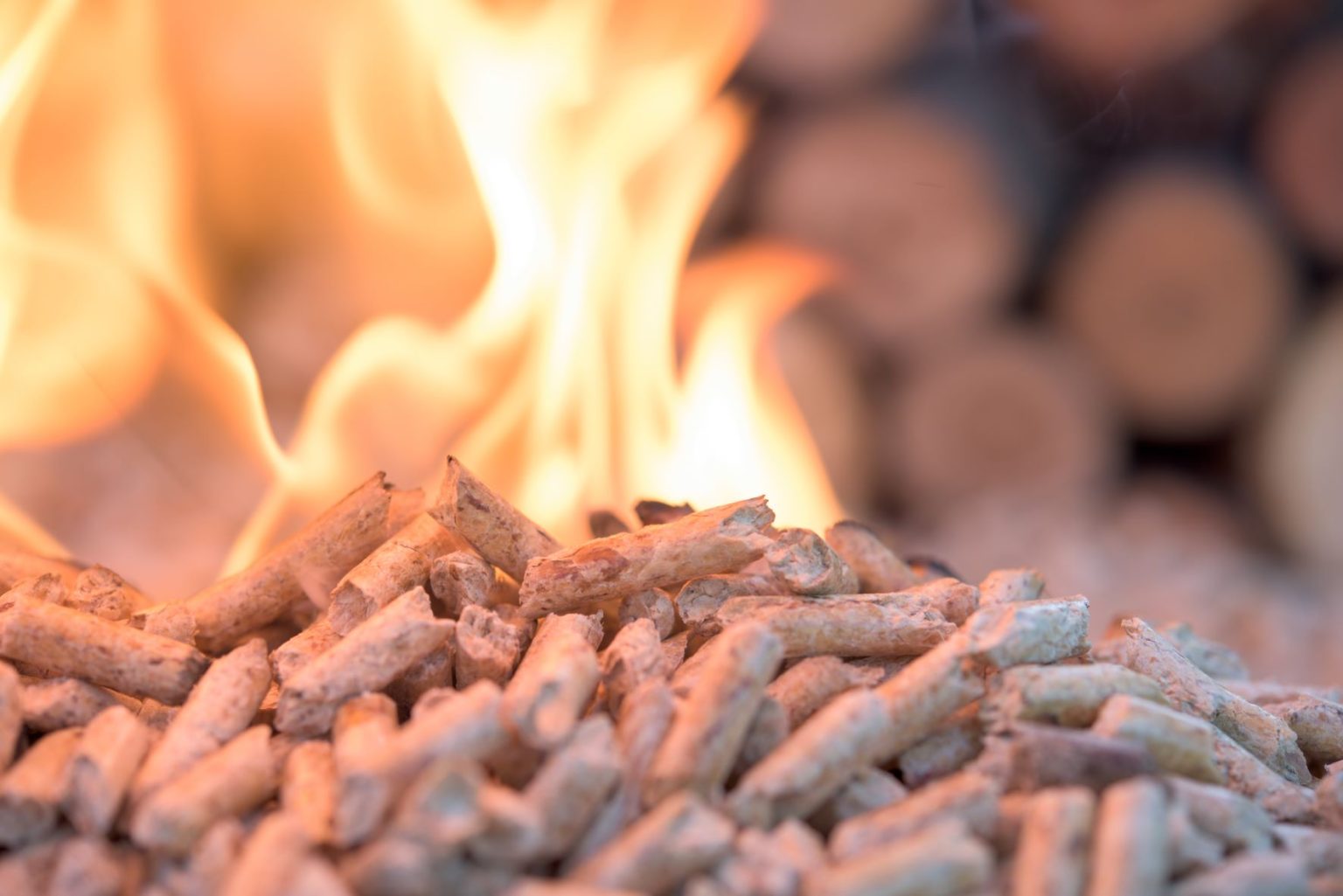 Bagged biomass wood pellets from your locally produced producer
