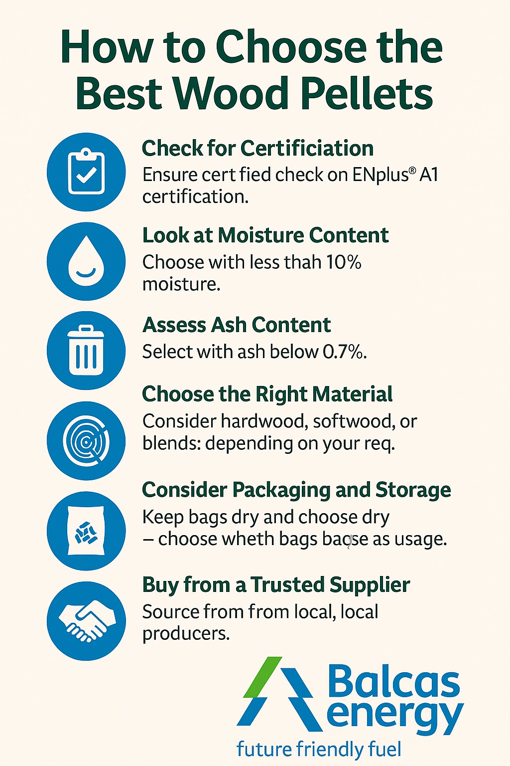 How to Choose the Best Wood Pellets for Winter 2025 - Balcas Energy